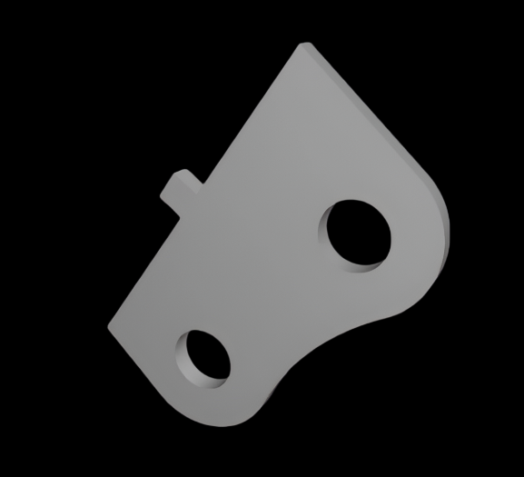 1-ton mini excavator bucket ears DIY kit (25 mm pins) – Street Tractor ...